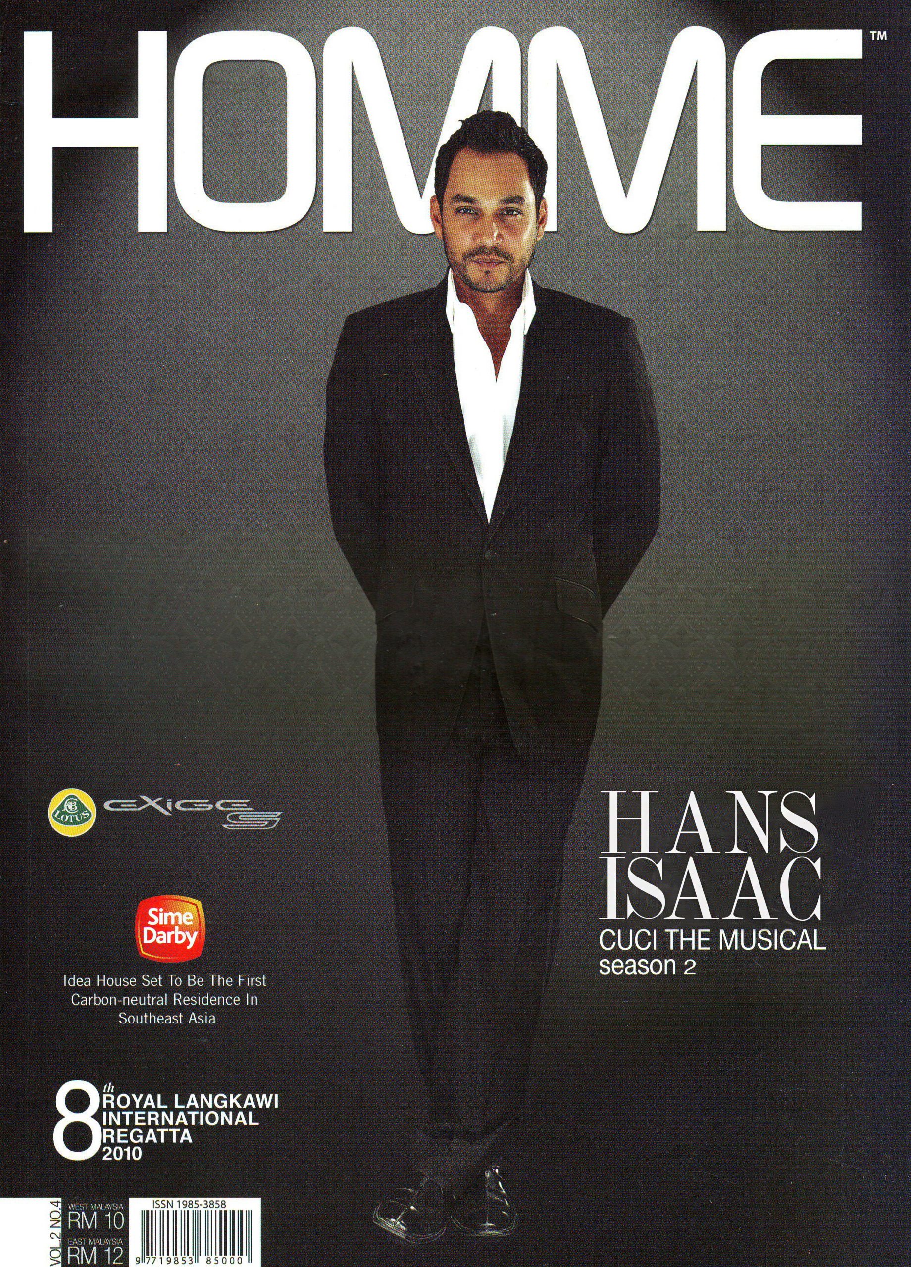 DATO' HANS ISAAC : HAPPY BIRTHDAY - HOMME