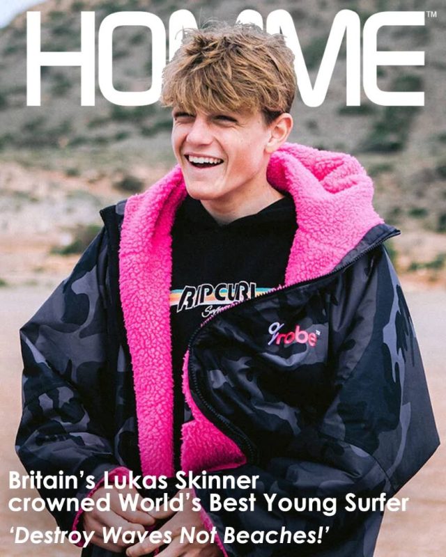 British surfer Lukas Skinner wins World Grom Search Finals in Australia ...